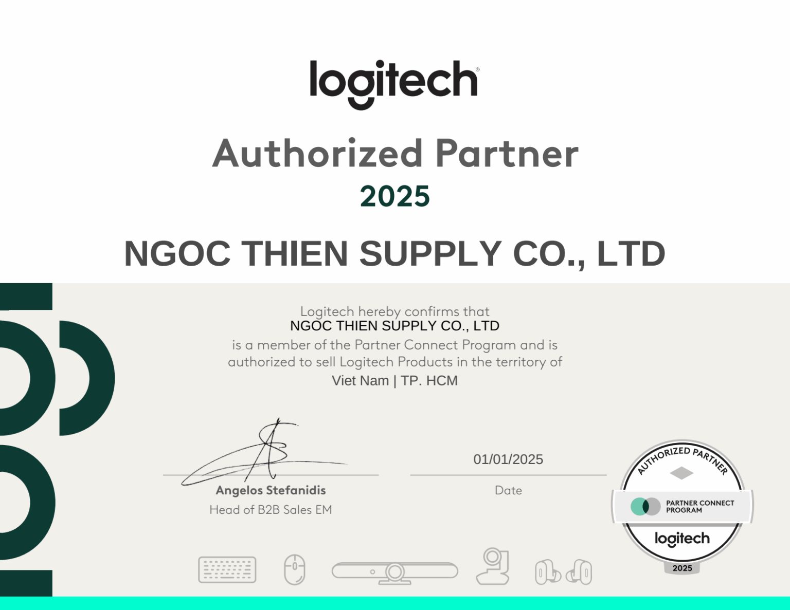 Ngọc Thiên - Đối tác ủy quyền Logitech tại Việt Nam