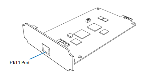 Module mở rộng Yeastar EX30 1 cổng E1 - NgocThienSupply