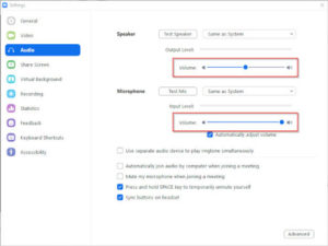 Cách điều chỉnh âm thanh trên Zoom | Hỗ trợ Zoom