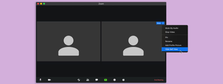 Hide Self View Zoom là gì? | Ẩn khung hình bản thân trên Zoom